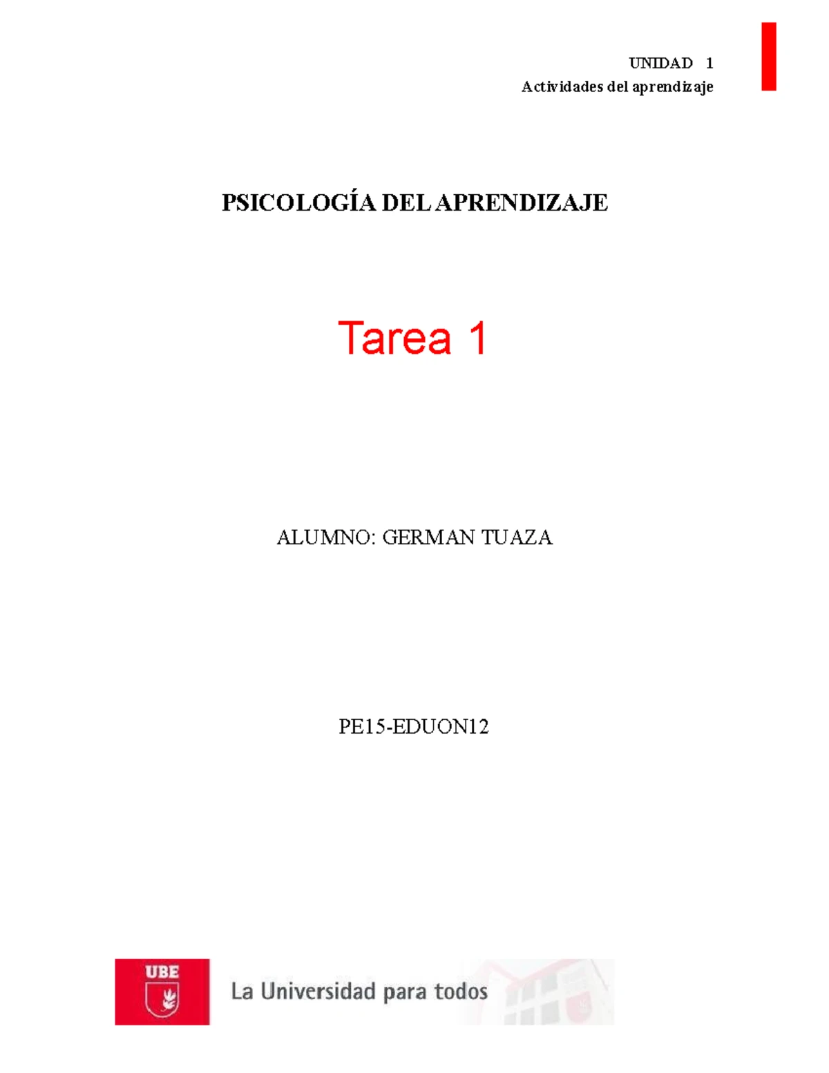 Tarea Práctica 1: Diseño de Aula Virtual en Educación a Distancia - Studocu