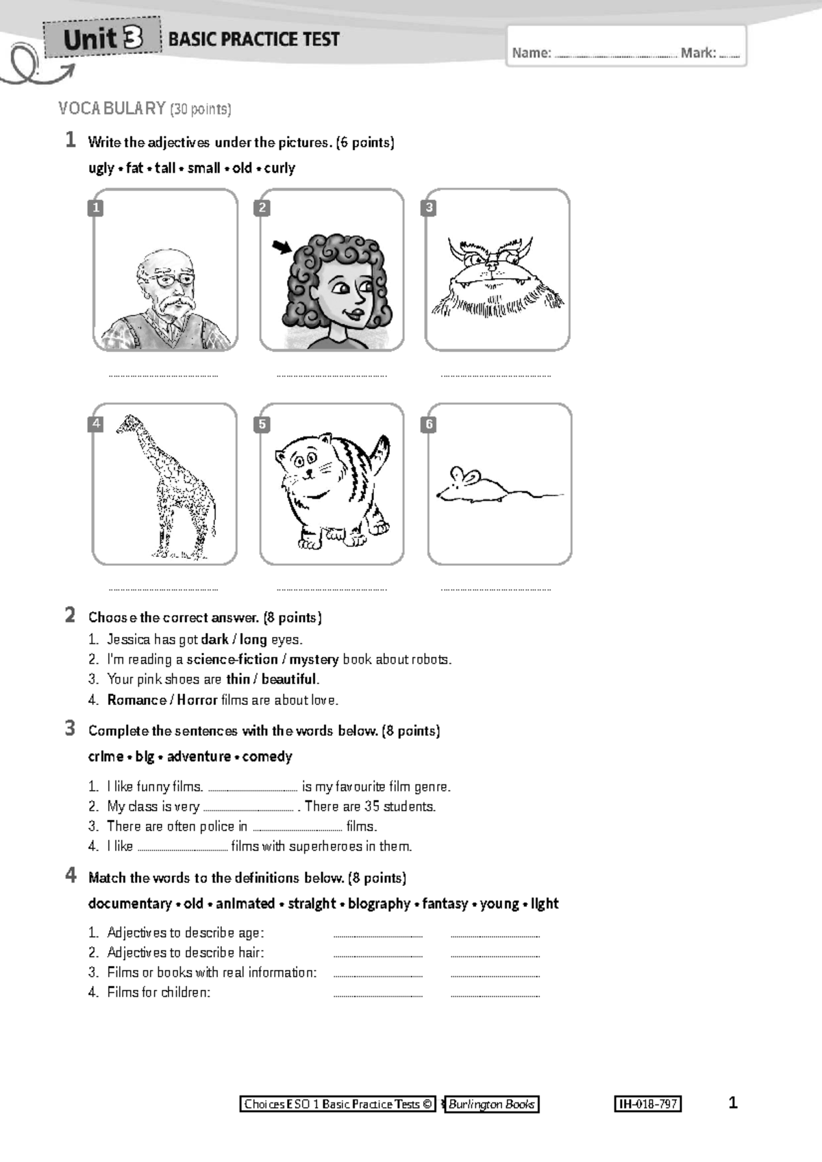 C1 Unit 3 - Vocabulary & Grammar Practice Tests - Studocu