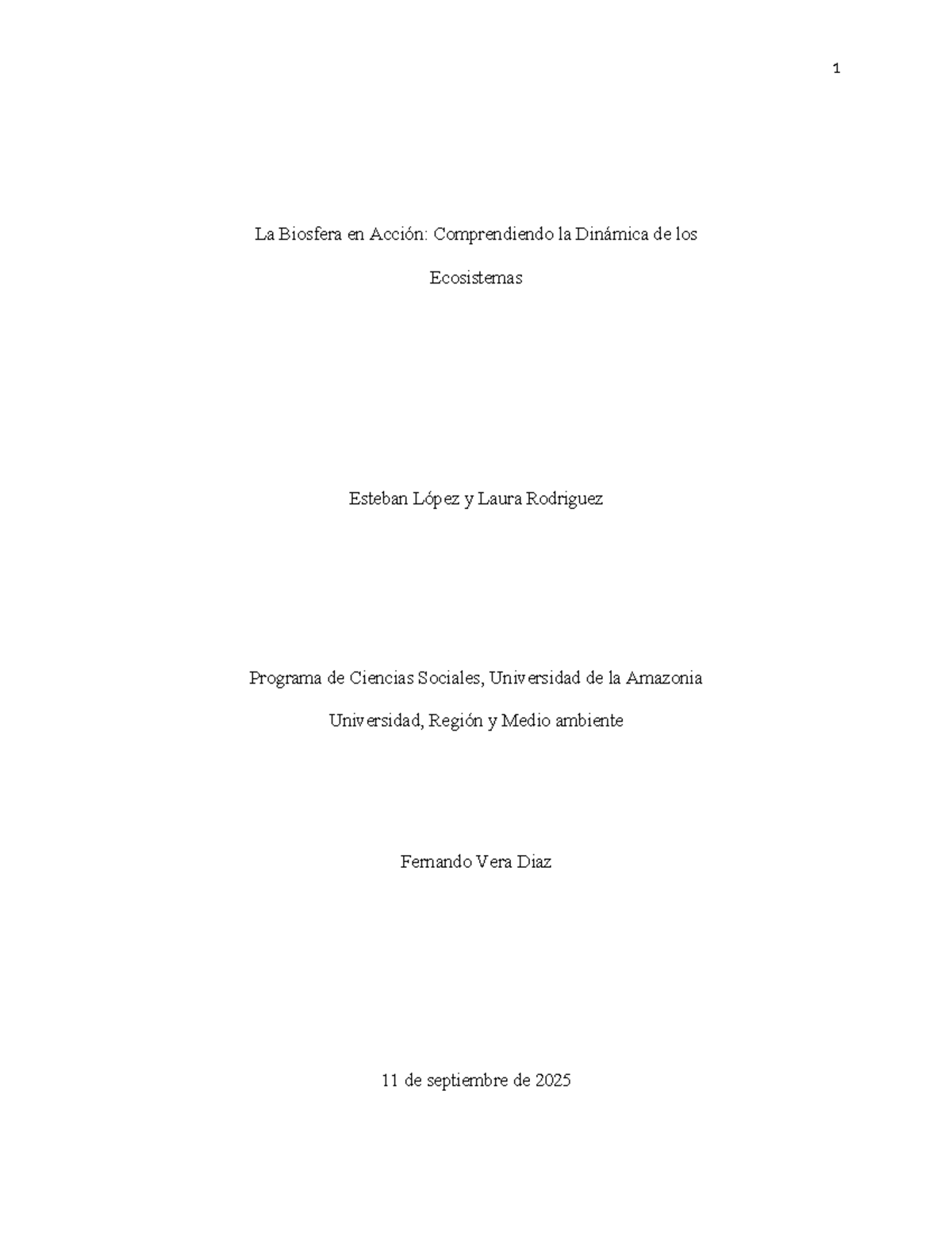 Seminario 2: La Biosfera y los Ciclos Ecológicos - URMA - Studocu