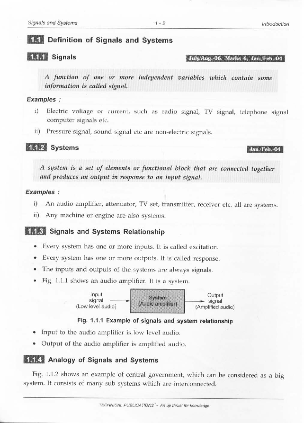 Problems on classification of signals - Signals and Systems ...