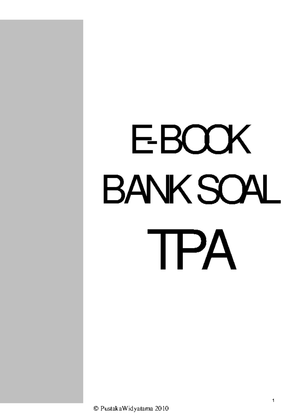 TPA Ebook: Sinonyms & Analogies for Academic Potential Test Prep - Studocu