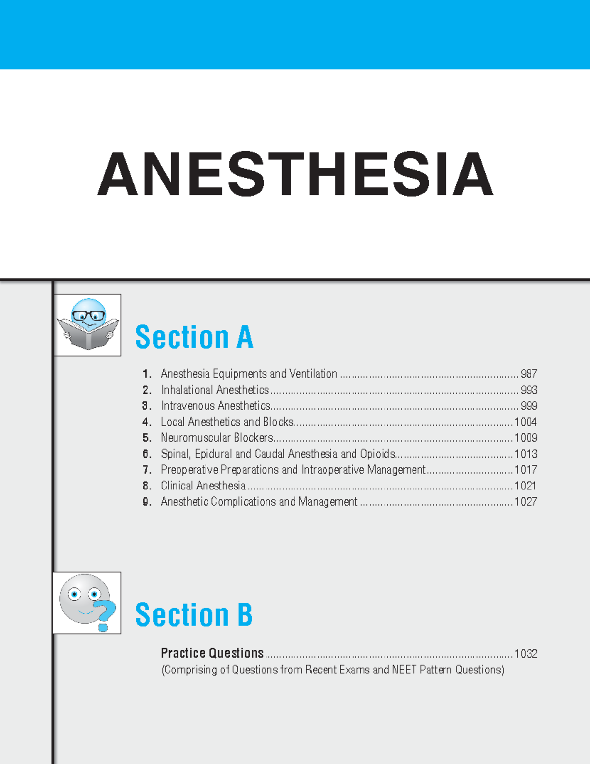 MCQs anaesthesia triple A afratafreeh.com - ANESTHESIA Section A 1 ...