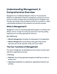 MGTS1301 - UQ - Introduction To Management - Studocu