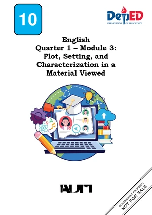 Q1 English 10 Module 7 - English Quarter 1 – Module 7: Evaluating ...