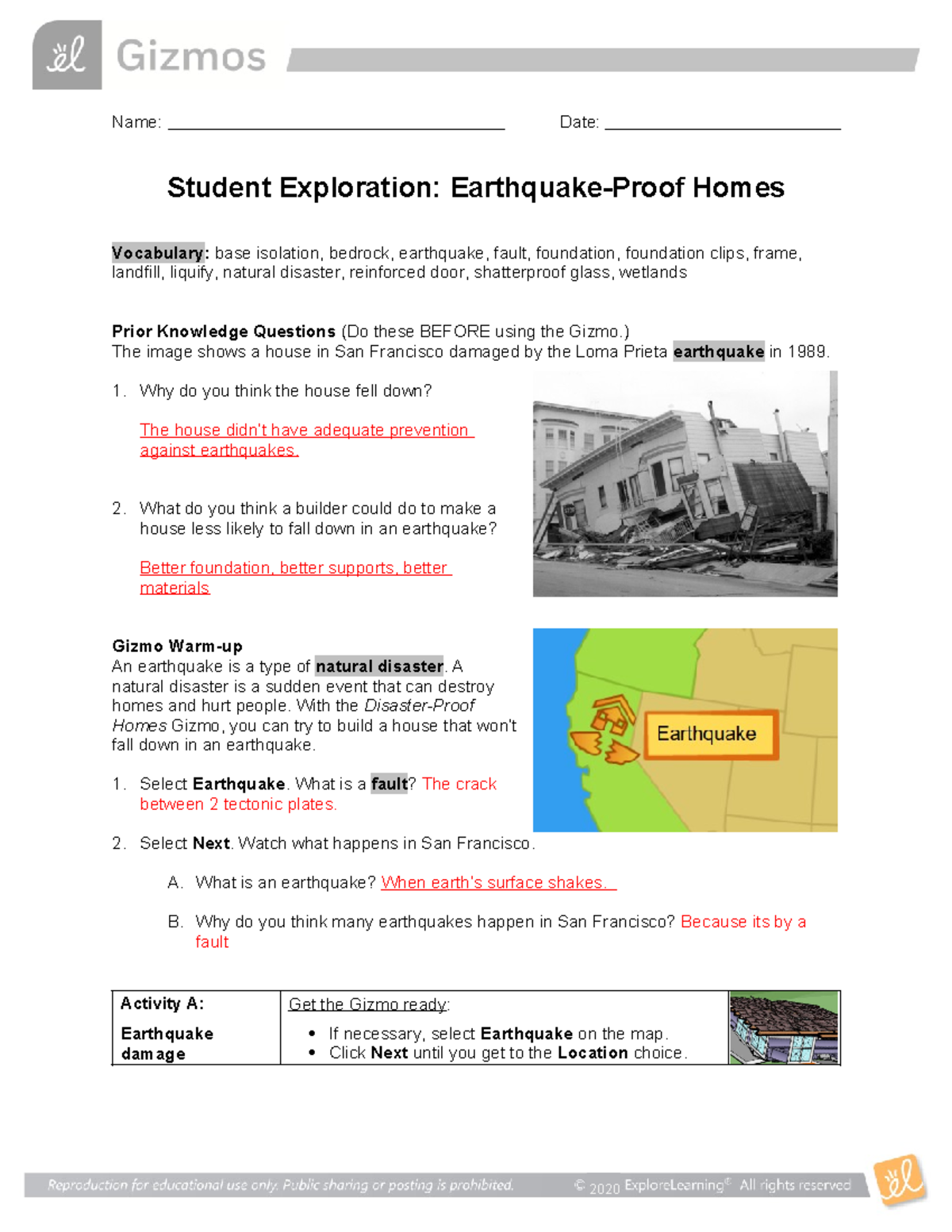 Earthquake-Proof Homes Exploration SE: Building Resilient Structures ...