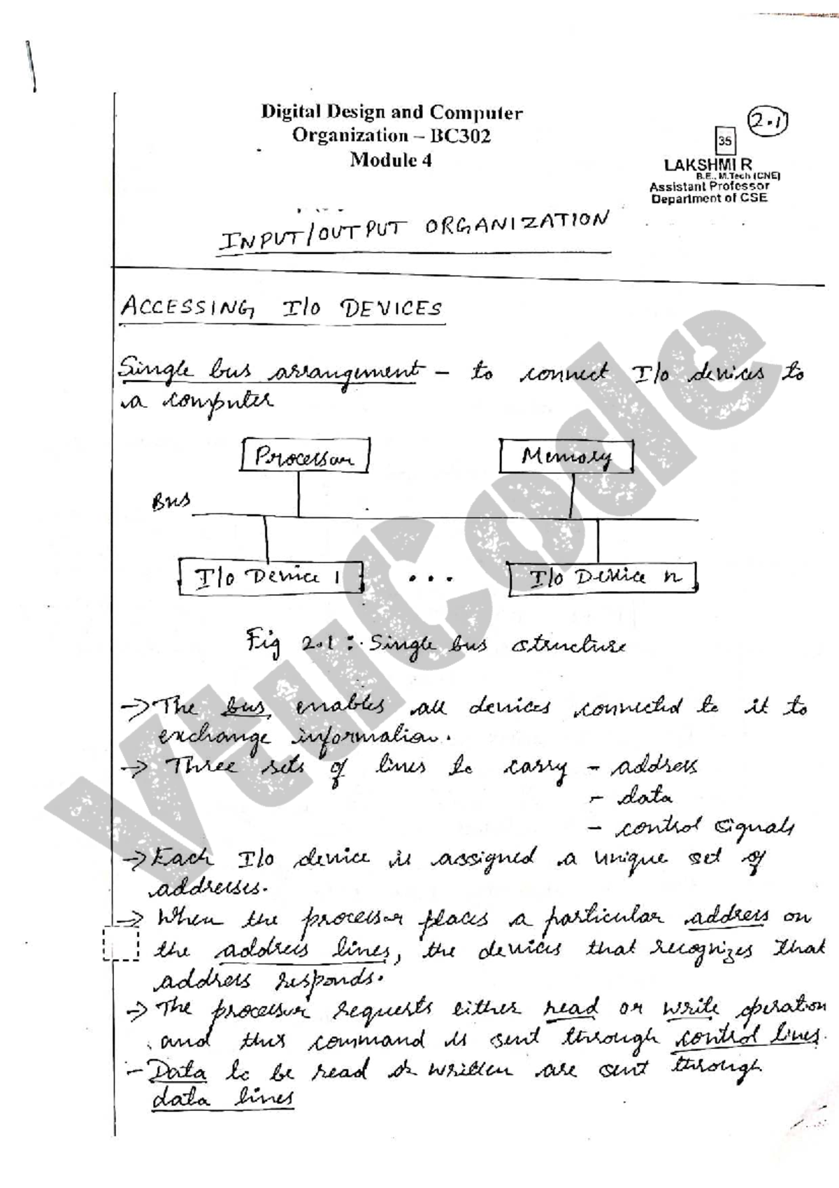 DD-CO Module 4: Accessing Devices and Interrupt Mechanisms - Studocu