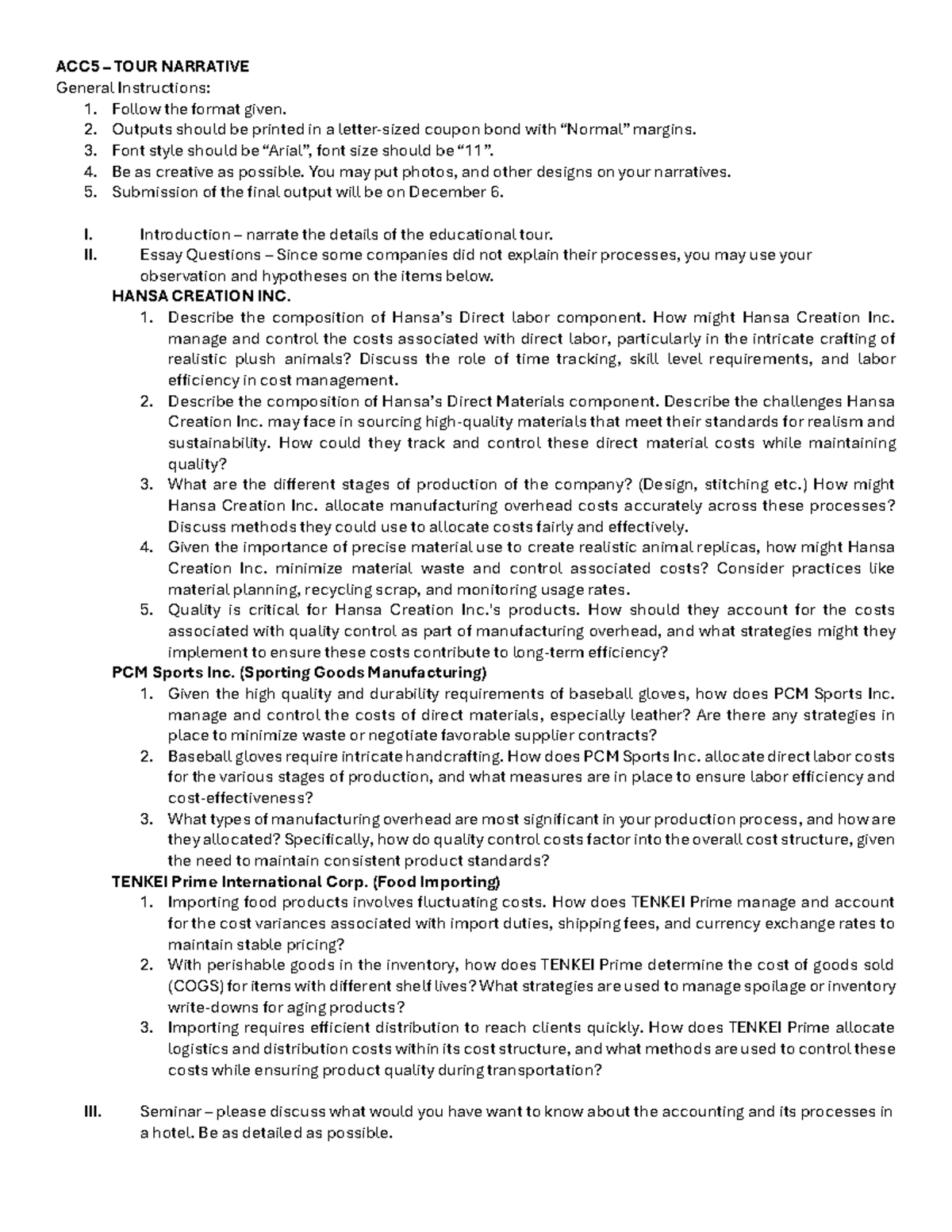 ACC5-Format-of-Narrative-Report-for-Tour - ACC5 – TOUR NARRATIVE ...
