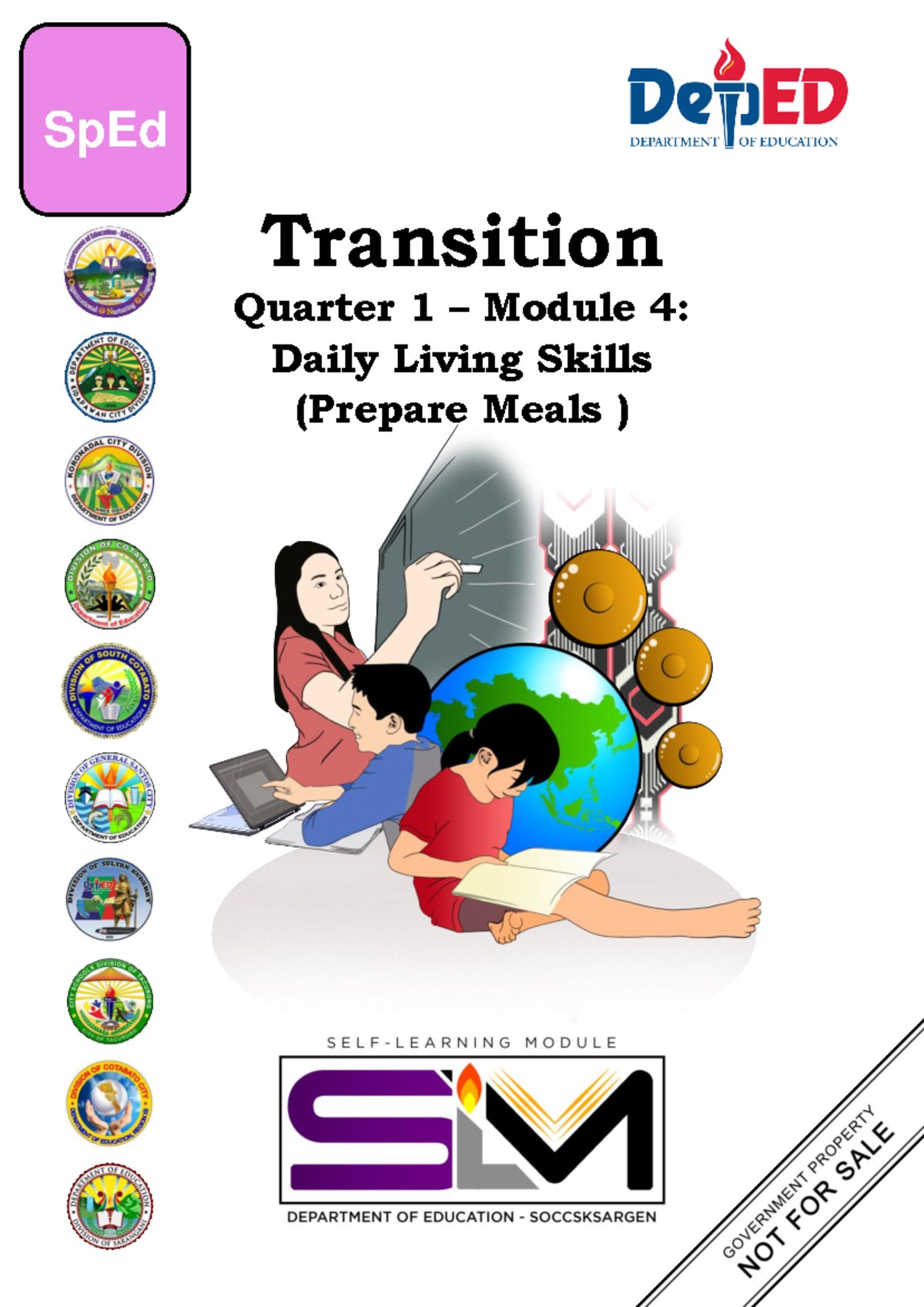 SPED SLM: Daily Living Skills - Prepare Meals (Quarter 1, Module 4 ...