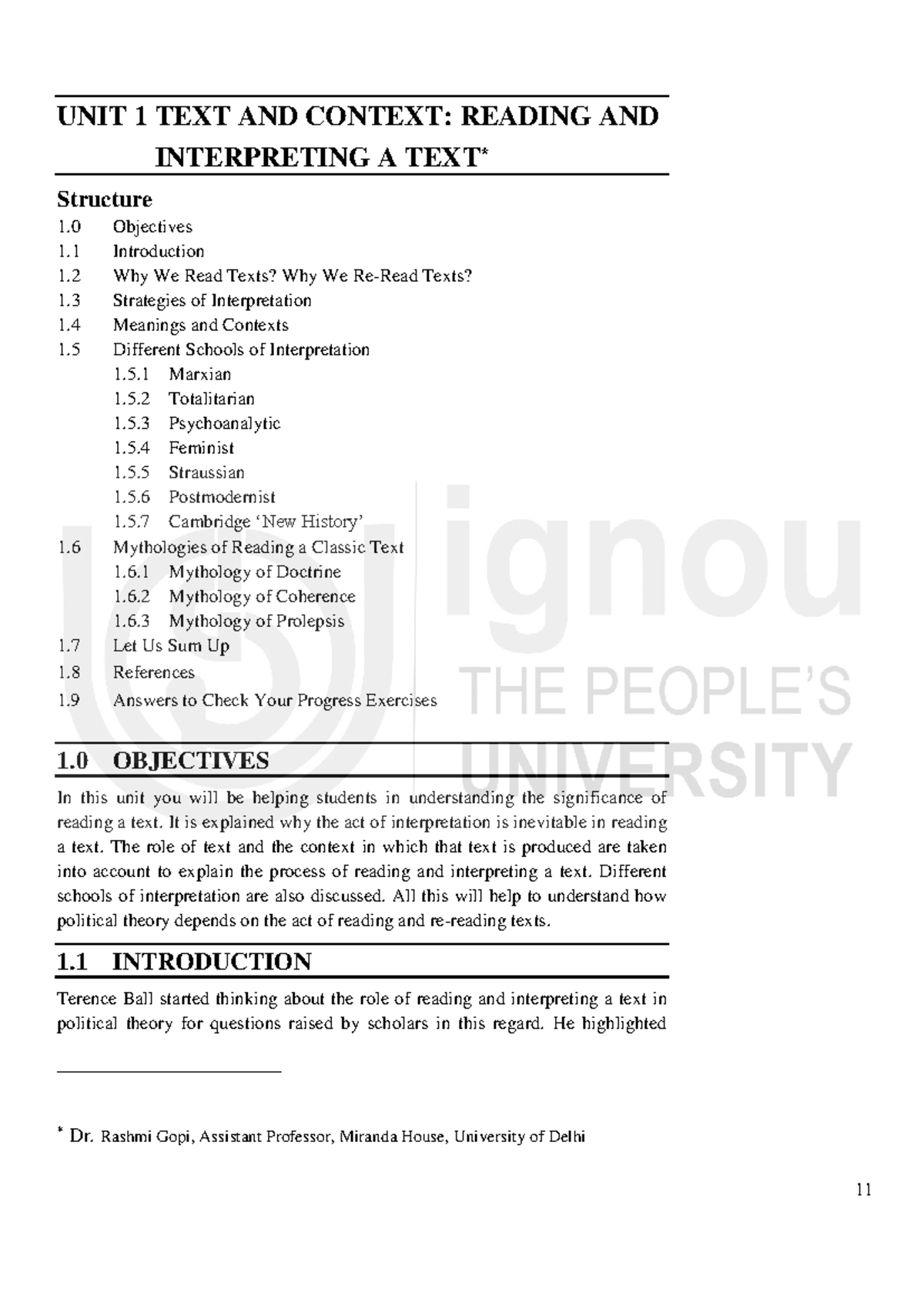 Text Interpretation and Context Analysis: Course Code X234 - Studocu