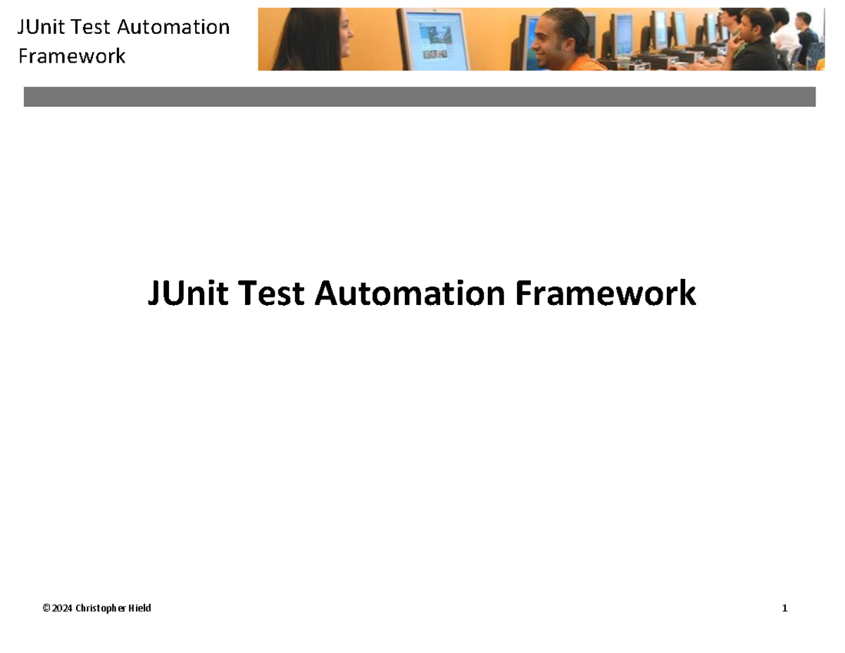 JUnit Test Automation Framework (JUnit5) Explained with Examples ...