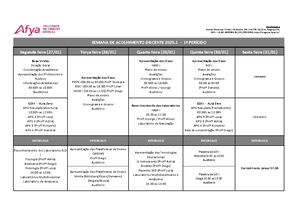 Integradora 5° Período 27 Novembro Caderno 1 - AFYA CURSO DE MEDICINA - AFYA NOTA FINAL Aluno ...