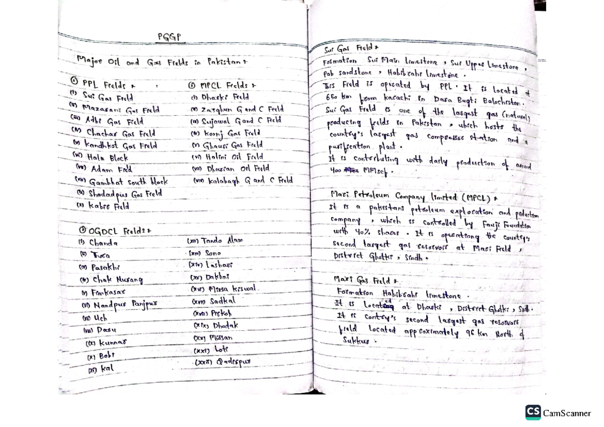 PGGP (notes) - Geology - Studocu