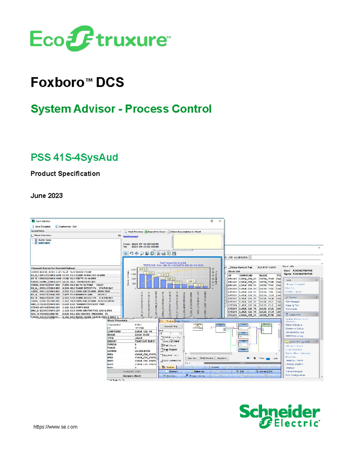 System Advisor Process Control PSS 41S4SYS - Product Specification ...