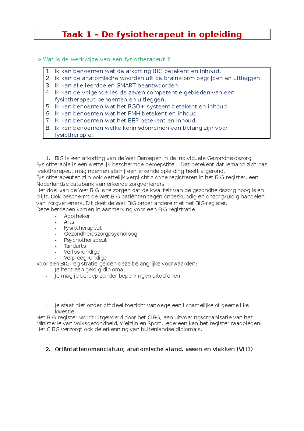 Anatomie rug - (wervelkolom) - Bewegingsmogelijkheden Beweging Uitslag ...