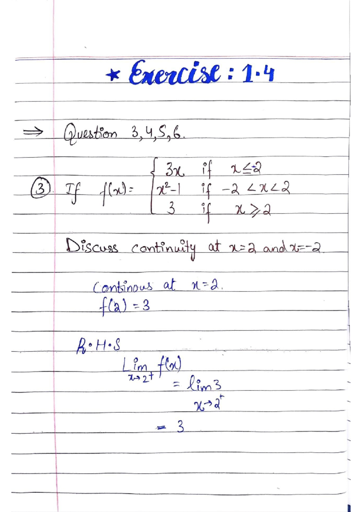 Calculus midterm questions: continuity and differentiability analysis ...