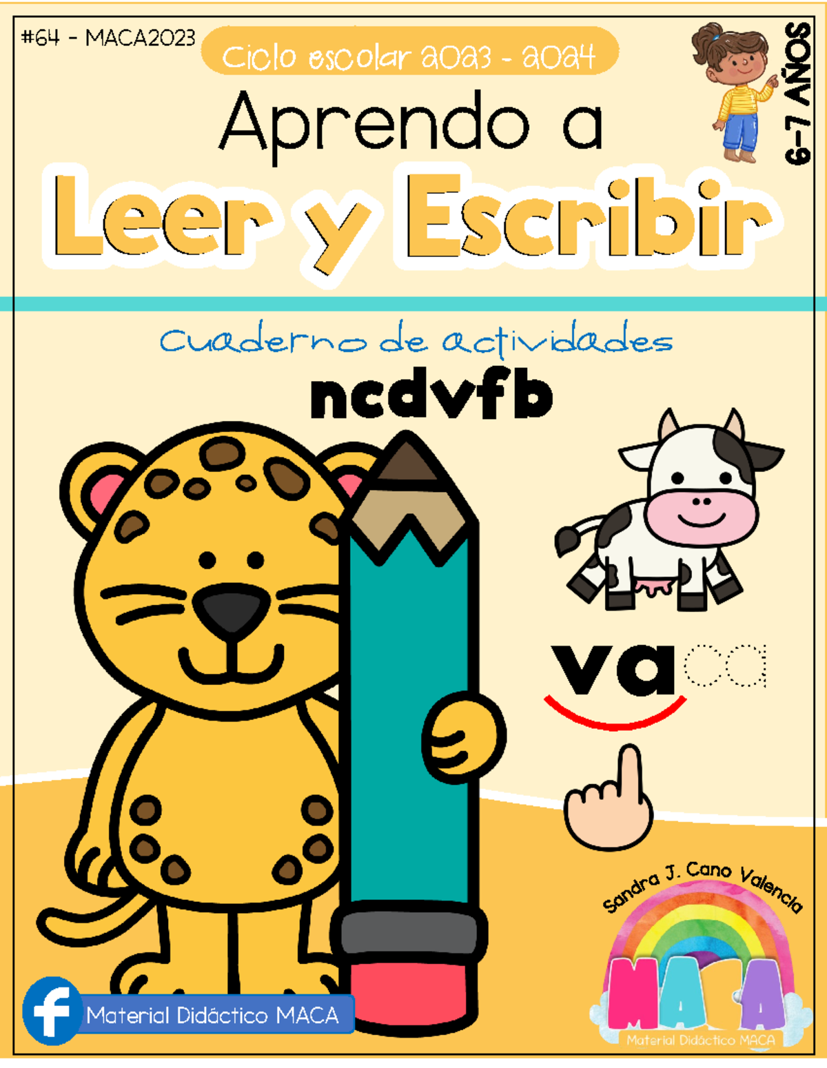 Lectoescritura Ncdfvb Primaria - Cuaderno de actividades S a n d r a J ...
