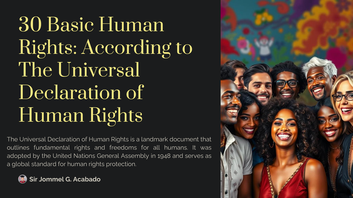 30-Basic-Human-Rights: Overview of the UDHR Principles - Studocu