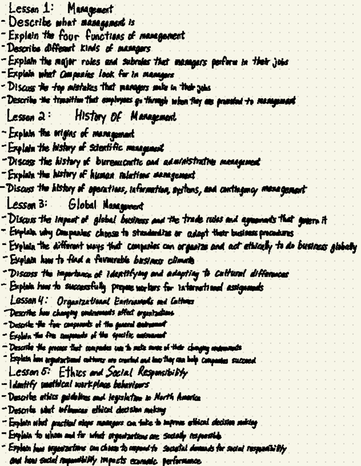Pt 1 - study notes - Admn 232 - Studocu