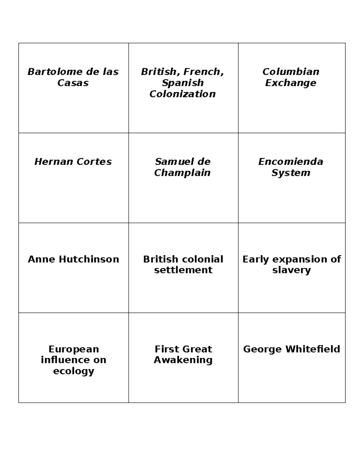 Semester 1 Exam Flashcards: Key Concepts in American History - Studocu