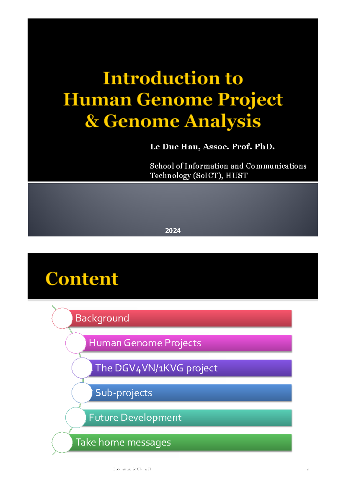 Chapter 2: Introduction to Human Genome Project & Genome Analysis ...