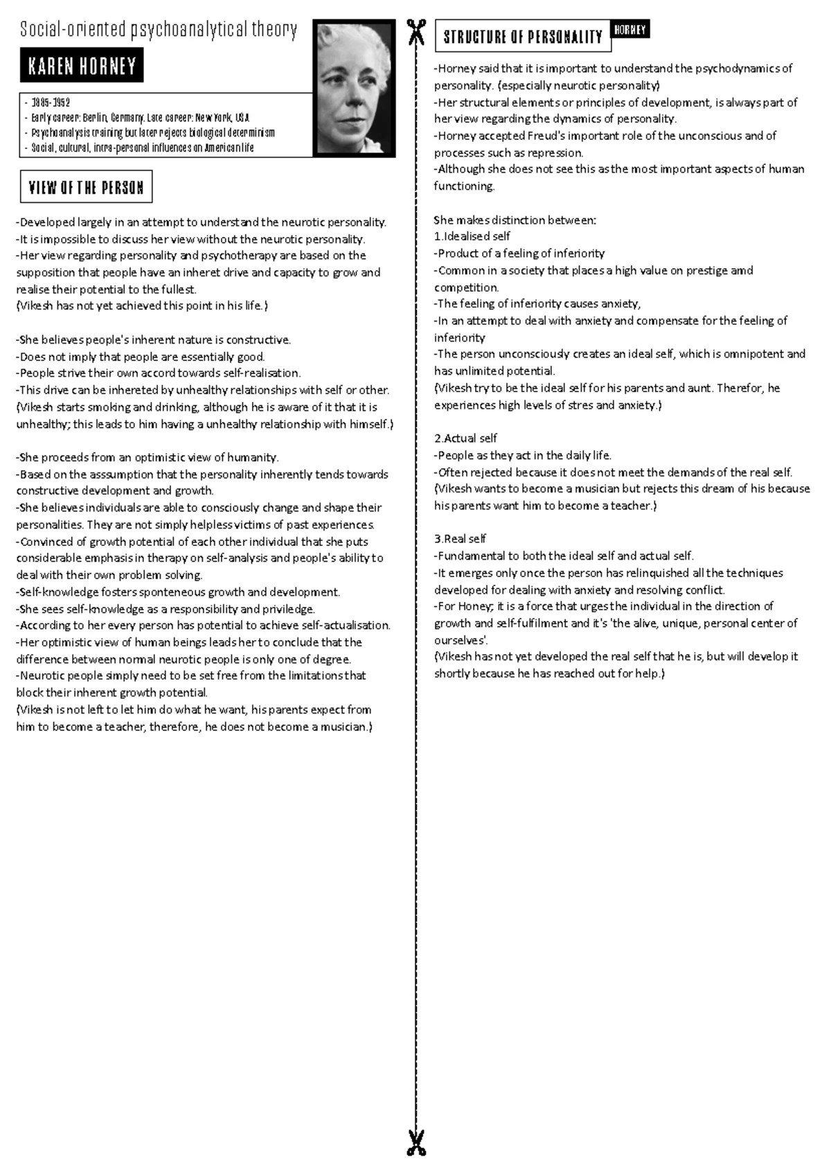 Freud's Structural Model of Personality (SU 2-6) - An Overview - Studocu