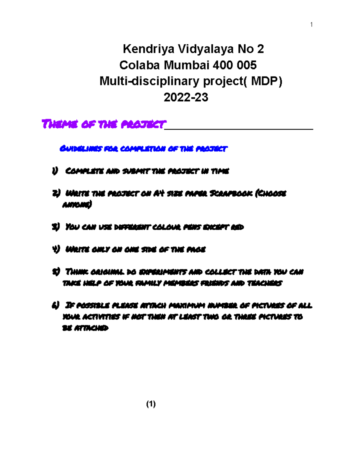 MDP Pages (1-7) - phy - Kendriya Vidyalaya No 2 Colaba Mumbai 400 005 ...