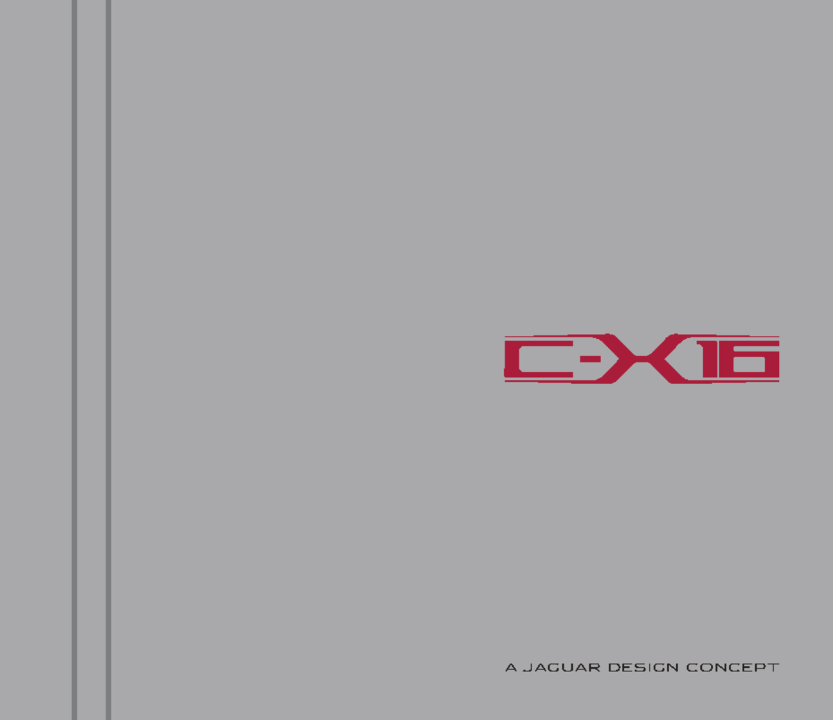 Jaguar CX 16 2011: Redefining Design & Performance Vision - Studocu