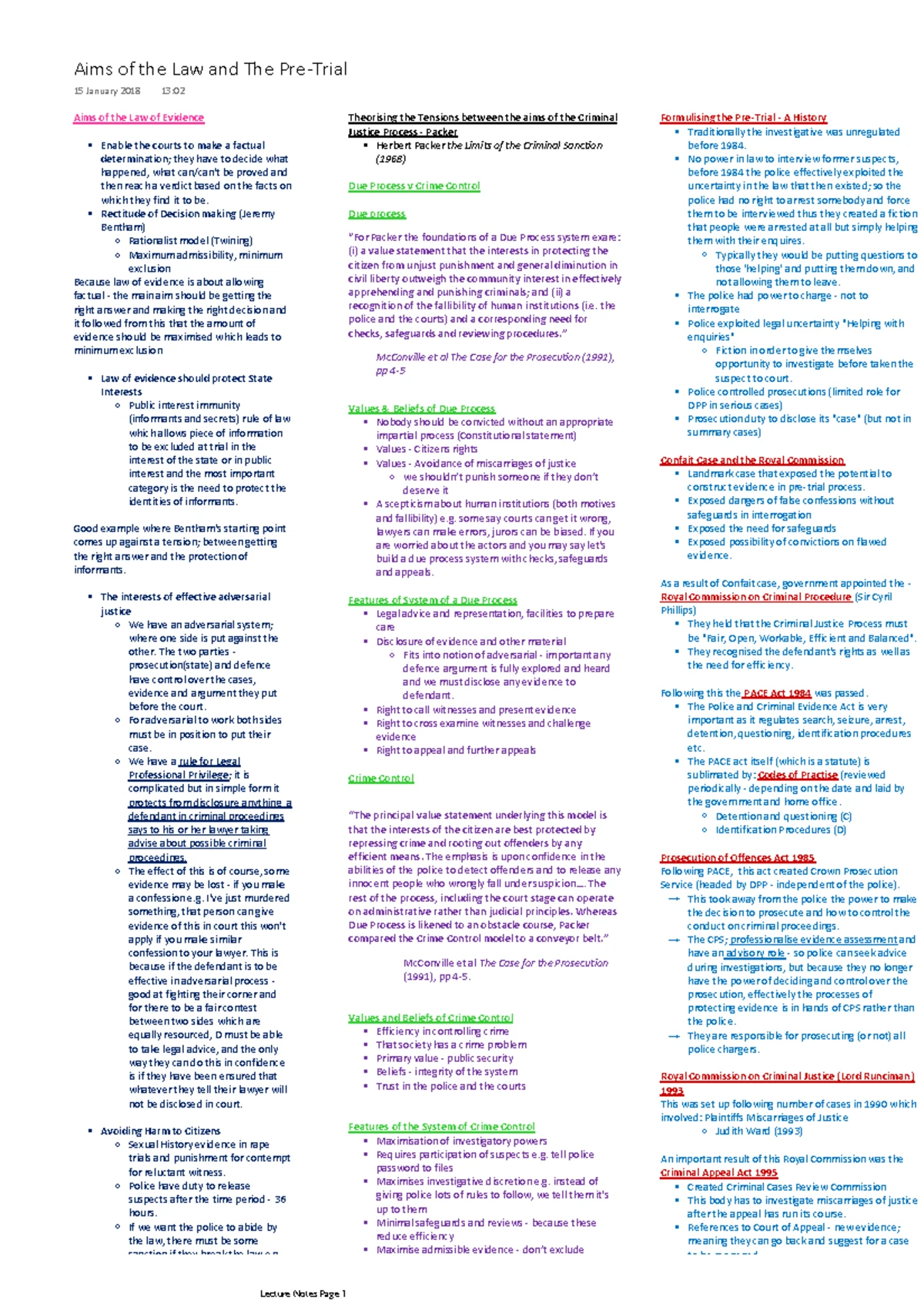 Code d - code d pace - f Police and Criminal Evidence Act (PACE) 1984 ...