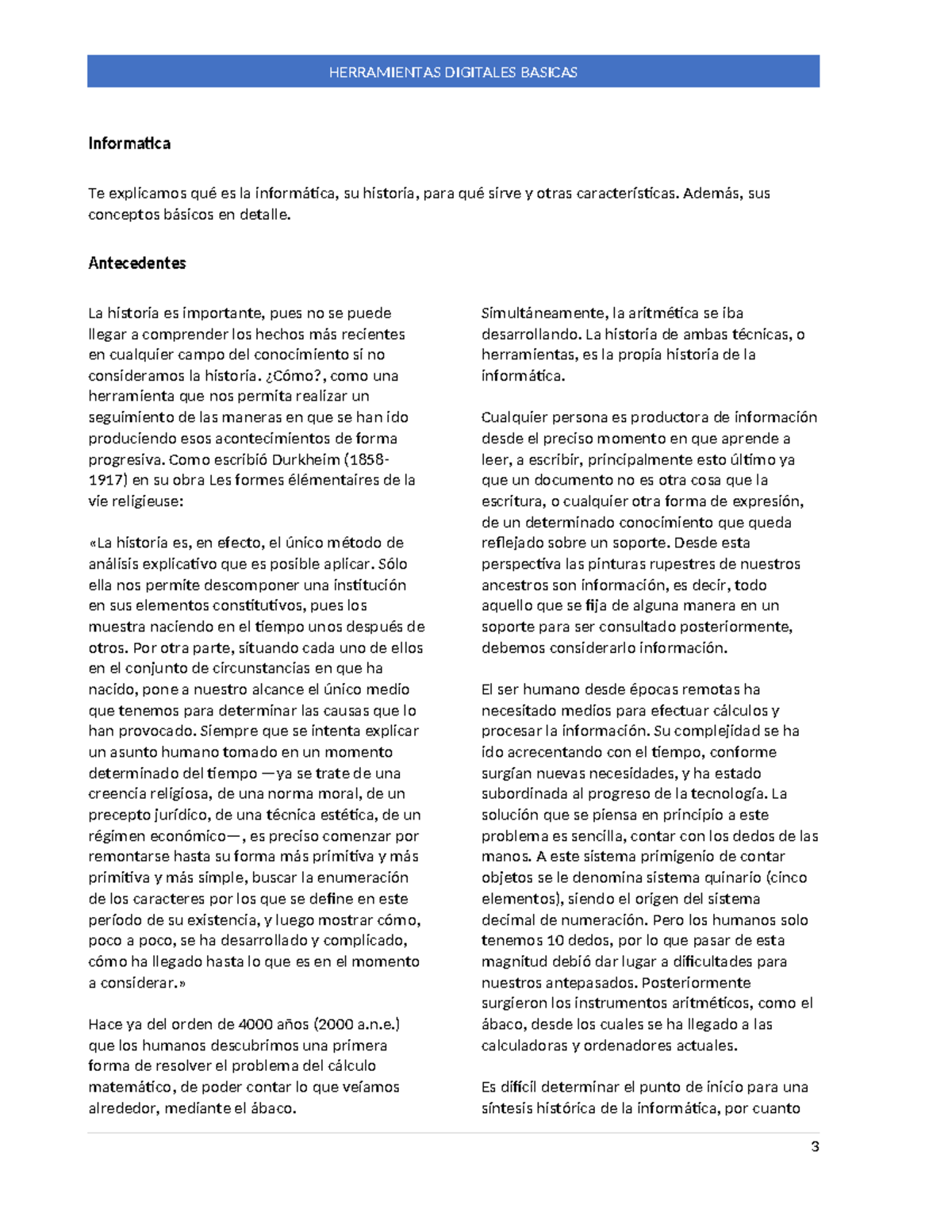 Configuracion de documento word - Informatica Te explicamos qué es la ...