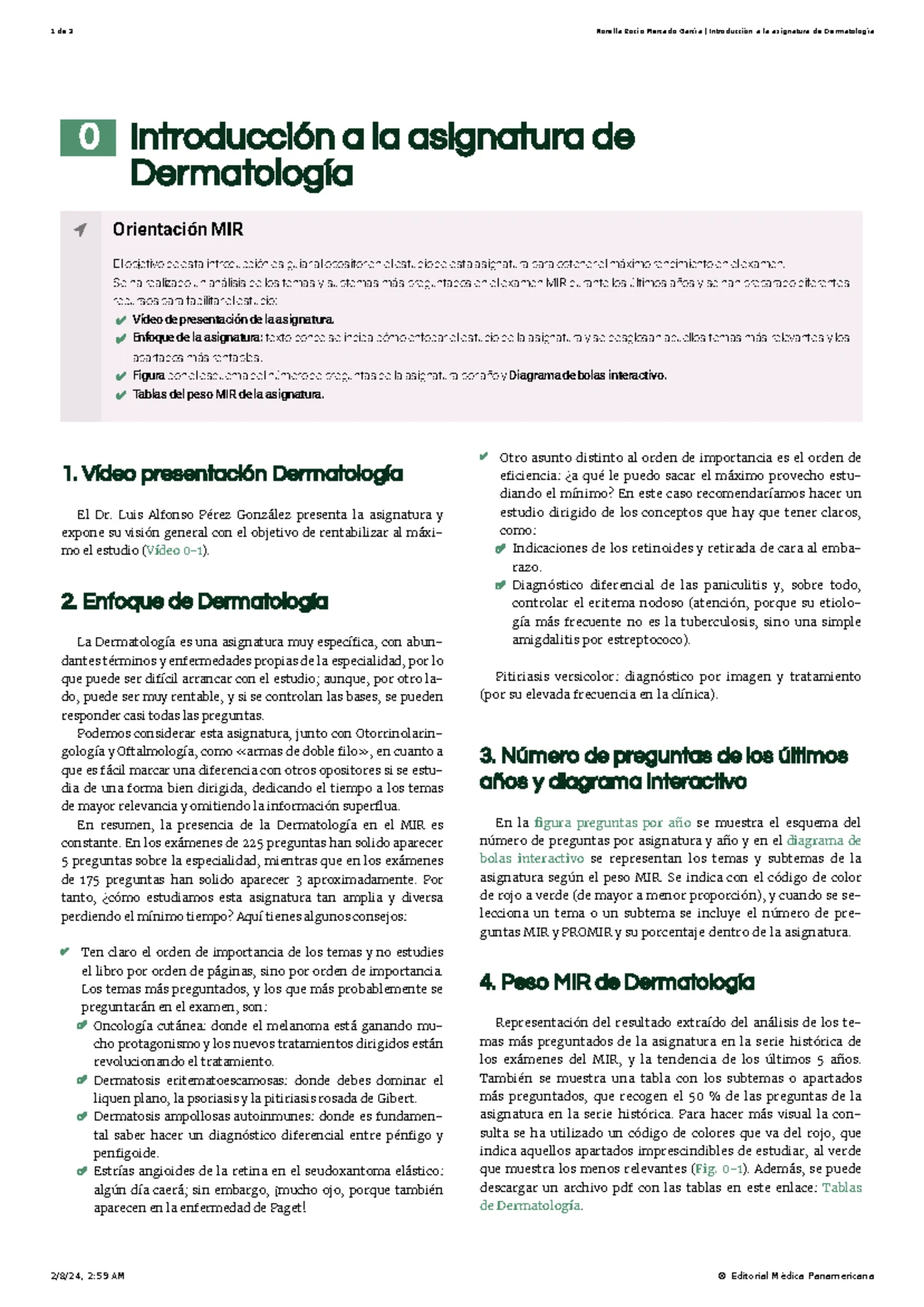 Introducción a la Endocrinología y Nutrición: Orientación MIR y Peso ...
