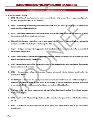 Chapter 6 - Blood Bank - THE ABO BLOOD GROUP SYSTEM ABO System - Most ...