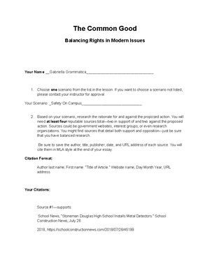 Module 1 Note Taking Guide US GOV V23 - Module 1 We the People Note ...