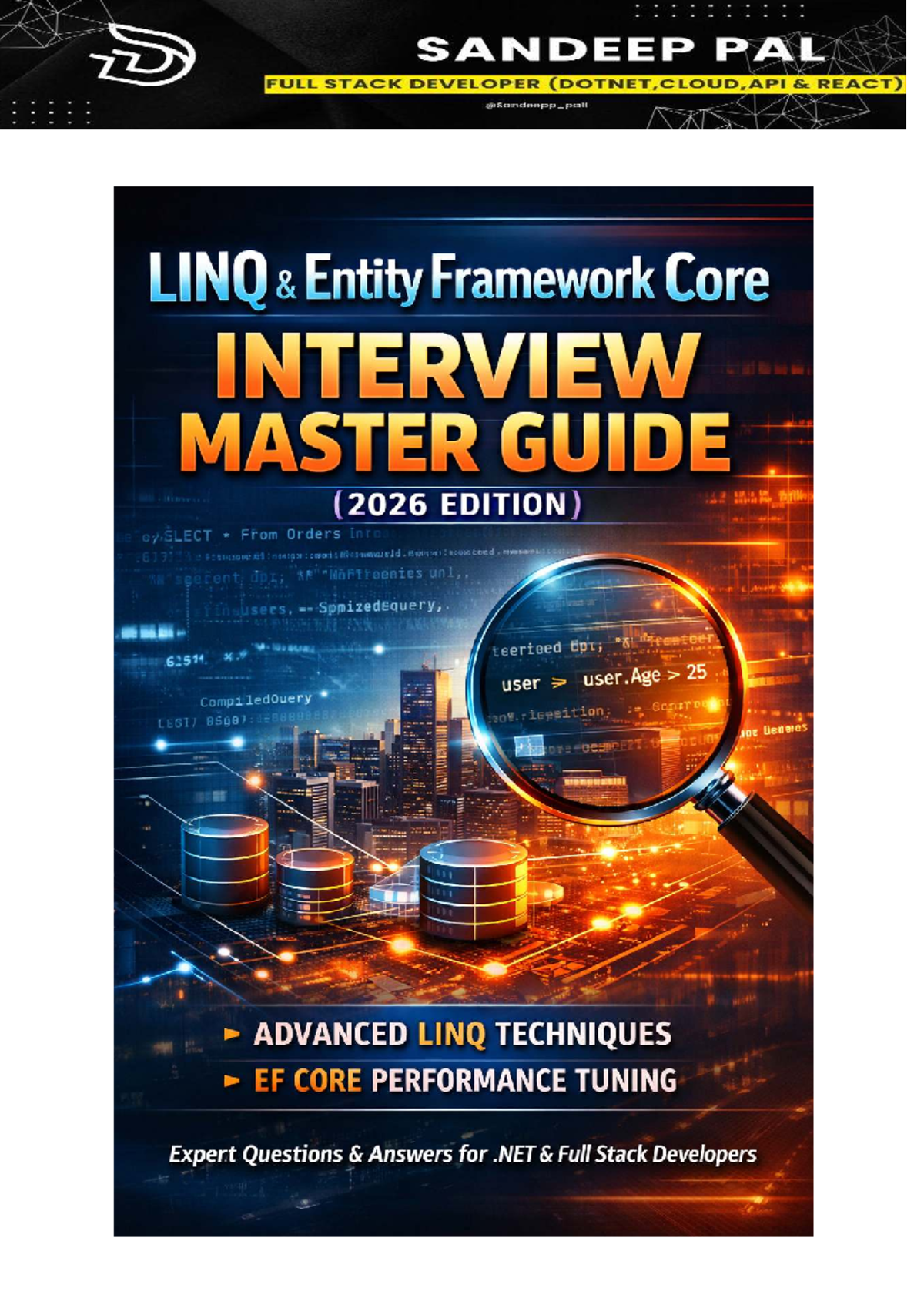 LINQ & EF Core Interview Master Guide (2026 Edition) - Studocu