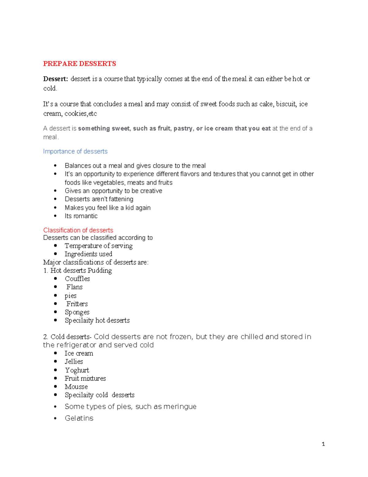 Preparation Techniques for Desserts: A Comprehensive Guide (Culinary ...