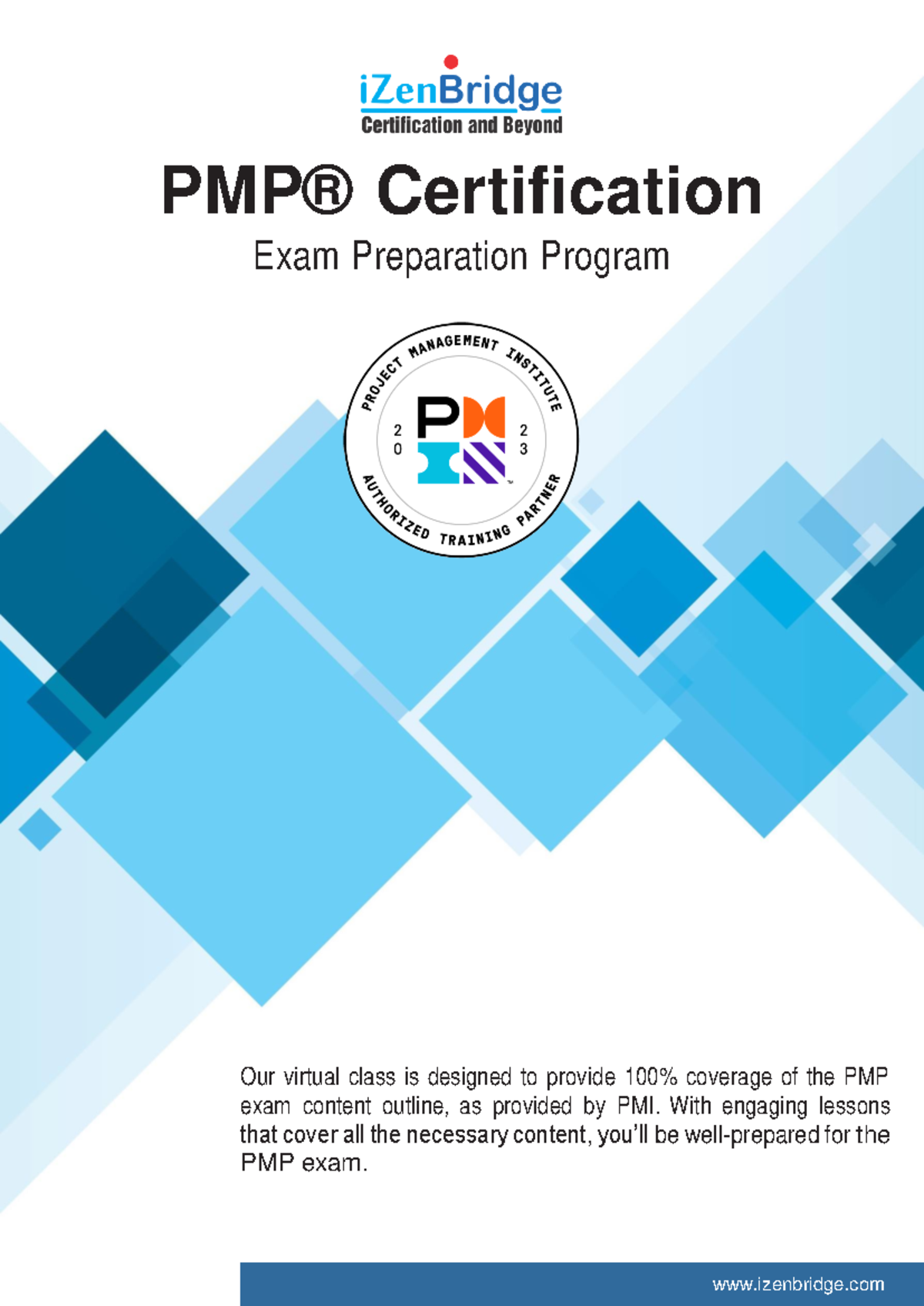 PMP i Zen Bridge Program Outline - izenbridge PMP® Certification Exam ...