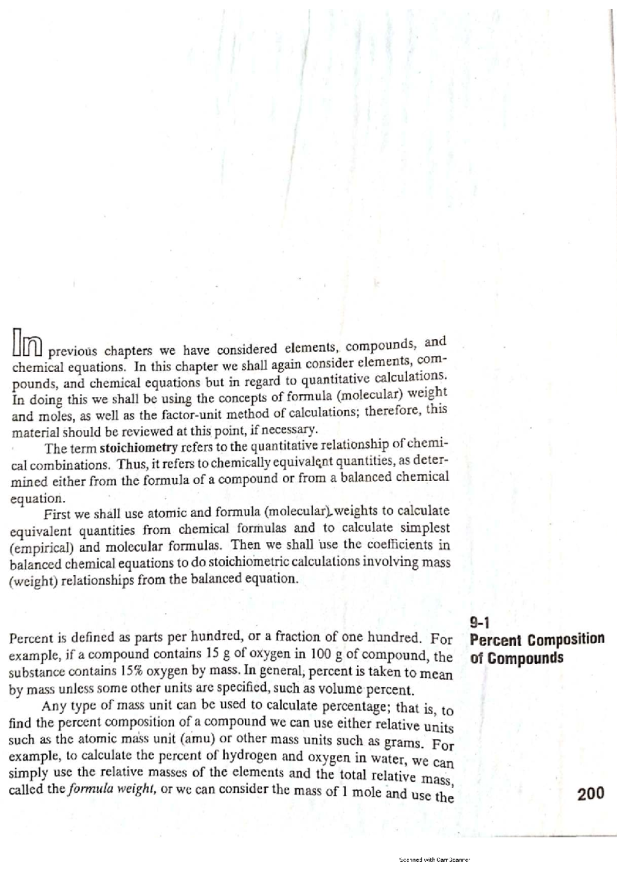 Stoichiometry: Quantitative Calculations in Chemical Reactions - Studocu