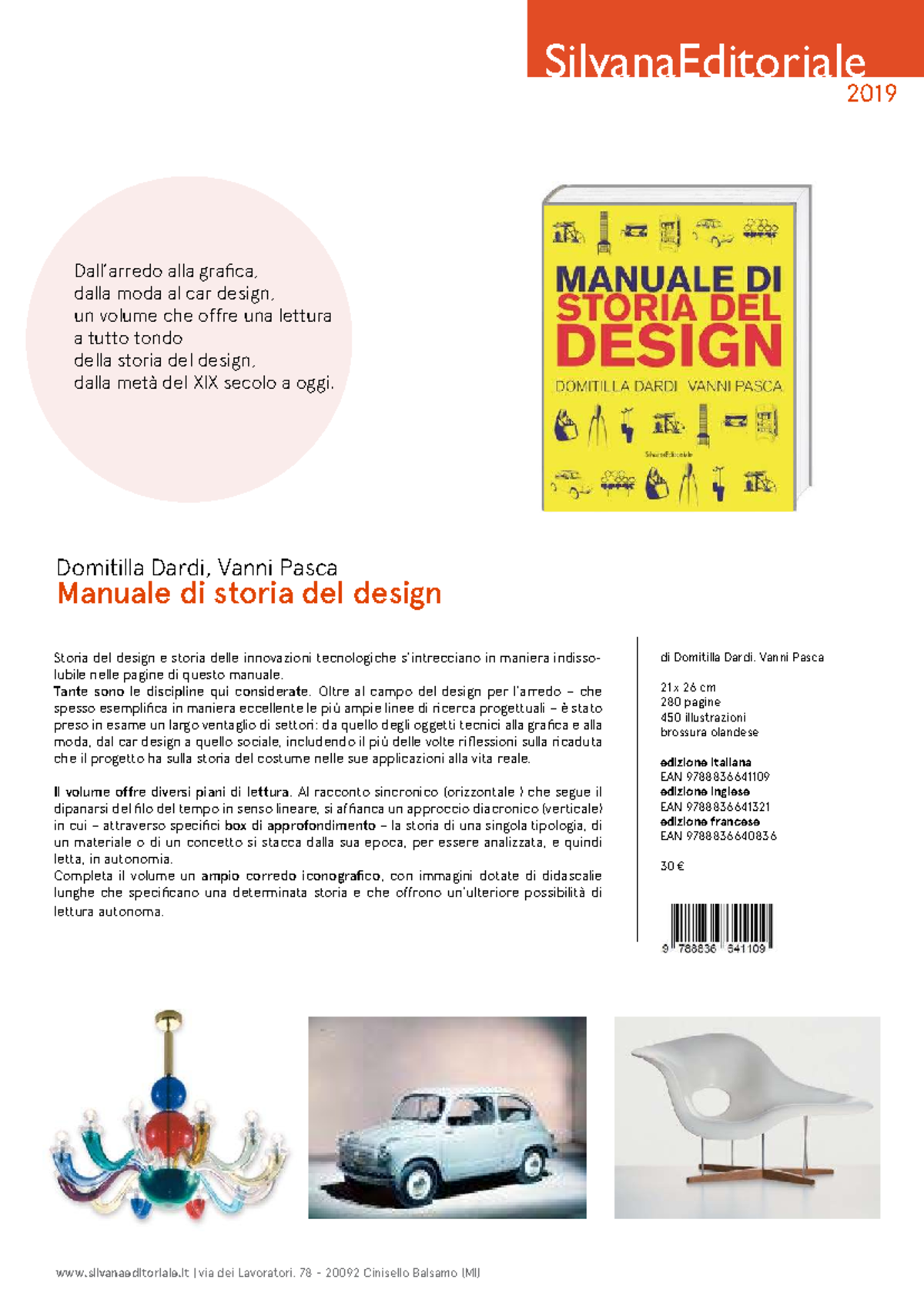 Manuale di Storia del Design - Domitilla Dardi & Vanni Pasca - Studocu