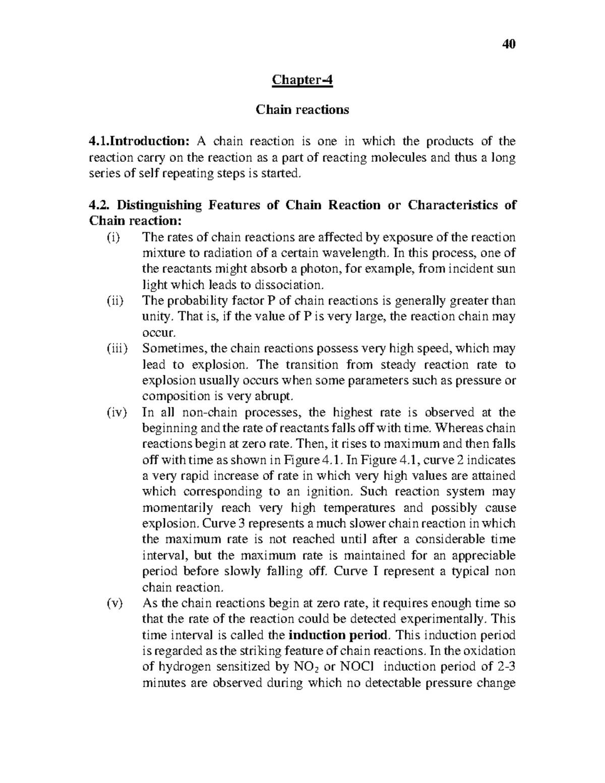 Kinetics of Chain Reactions: Mechanism and Examples Analysis (CH 11 ...