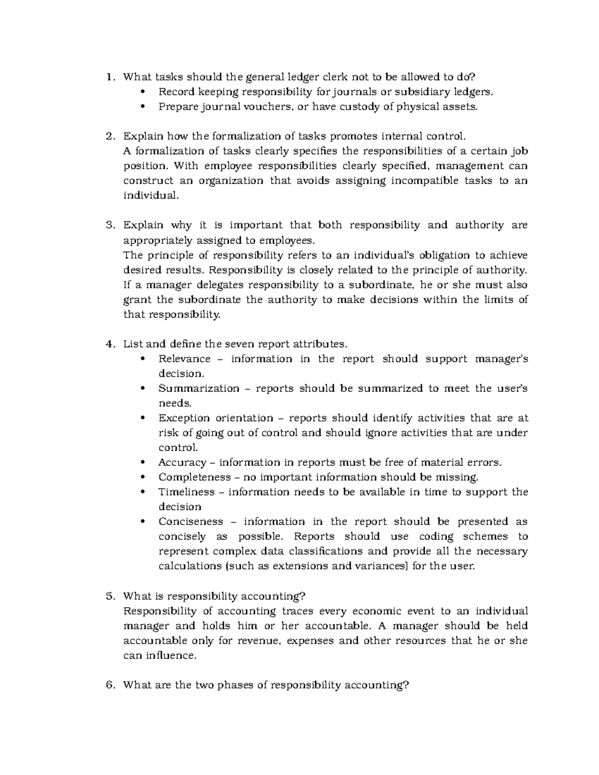 A9 - Governance, Ethics, Risk & Control in Accounting 9 Exam Notes ...