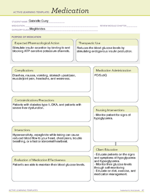 Gonadotropin Releasing Hormone Antagonist Medication Template - ACTIVE ...