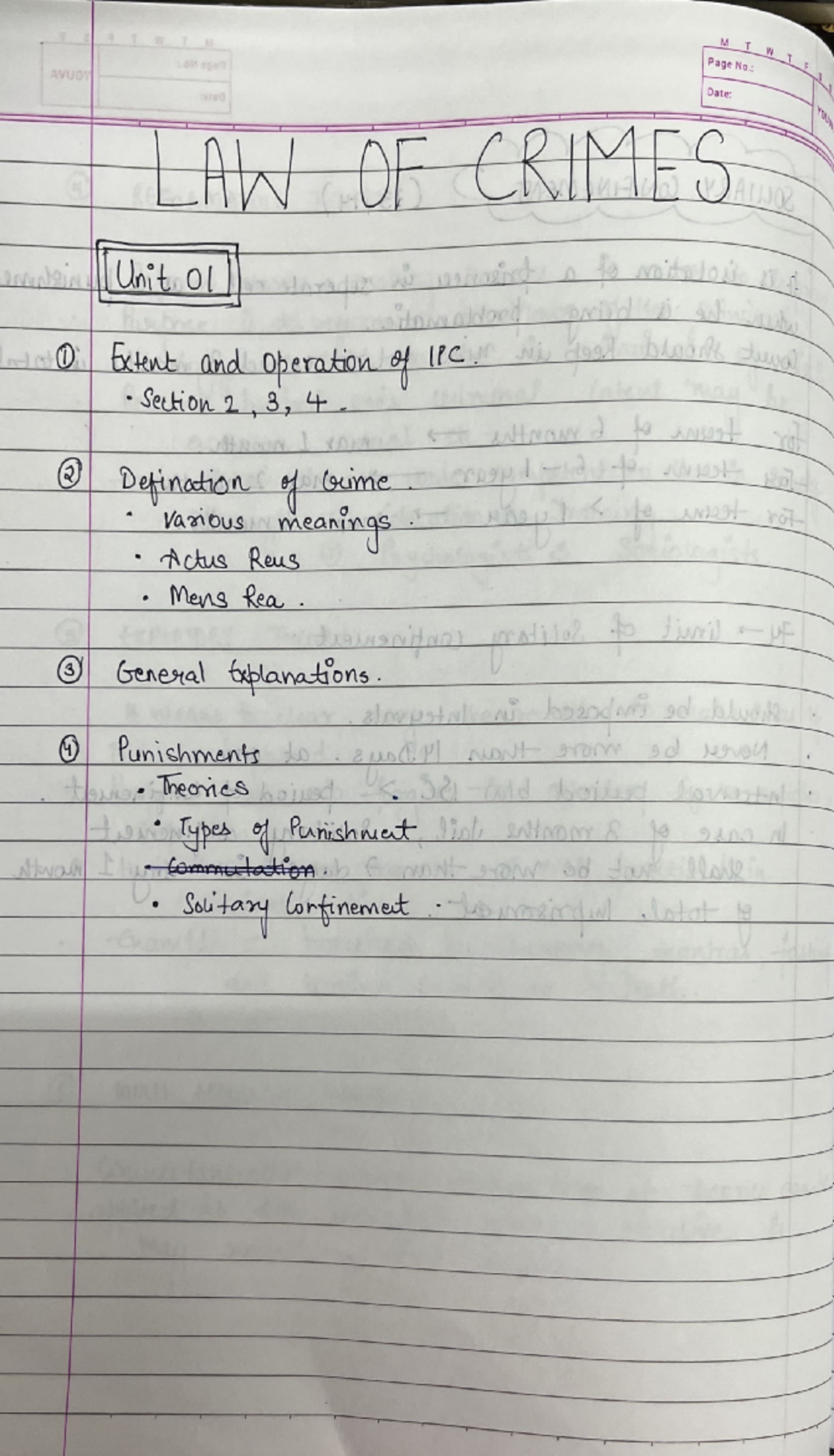 Unit 1 IPC - Comprehensive Notes and Key Concepts - Studocu