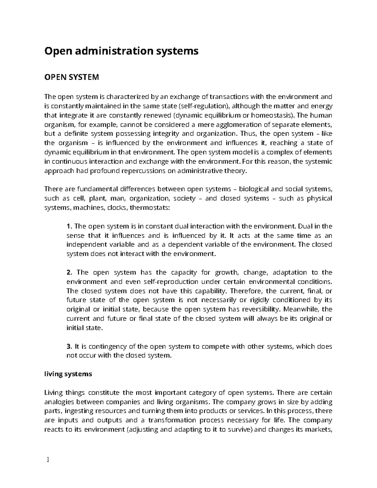 Open Administration Systems: Dynamics, Characteristics, and Resilience ...