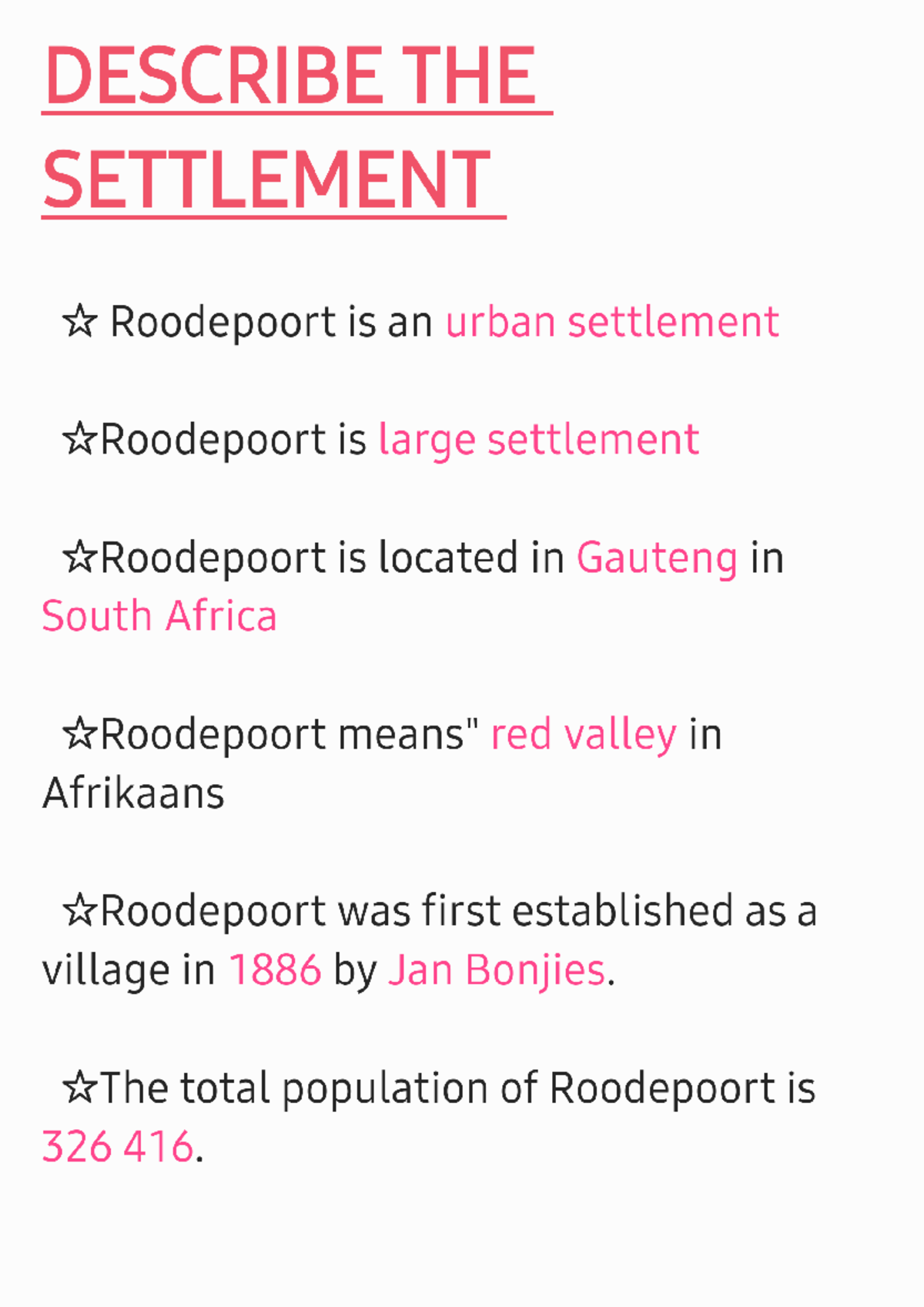 Geo - This is just a example of a geo project - Studocu