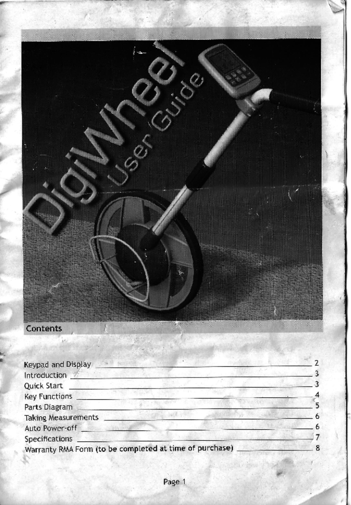 DigiWheel User Guide & RMA Form - Class Task (OD-101) - Studocu