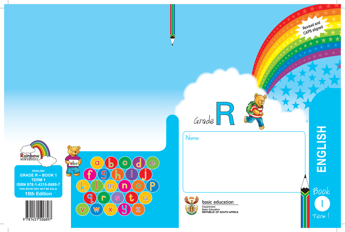 T1 Grade R Rainbow Workbook 2025: Term 1 Activities - Studocu