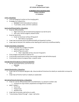 AP Calculus AB Session 1 Worksheet - 2024 AP DAILY: PRACTICE SESSIONS ...
