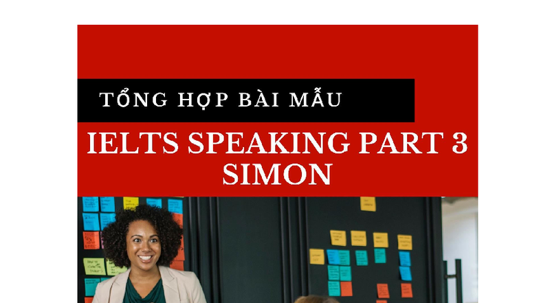 IELTS Speaking Part 3: Sample Answers and Techniques - Studocu