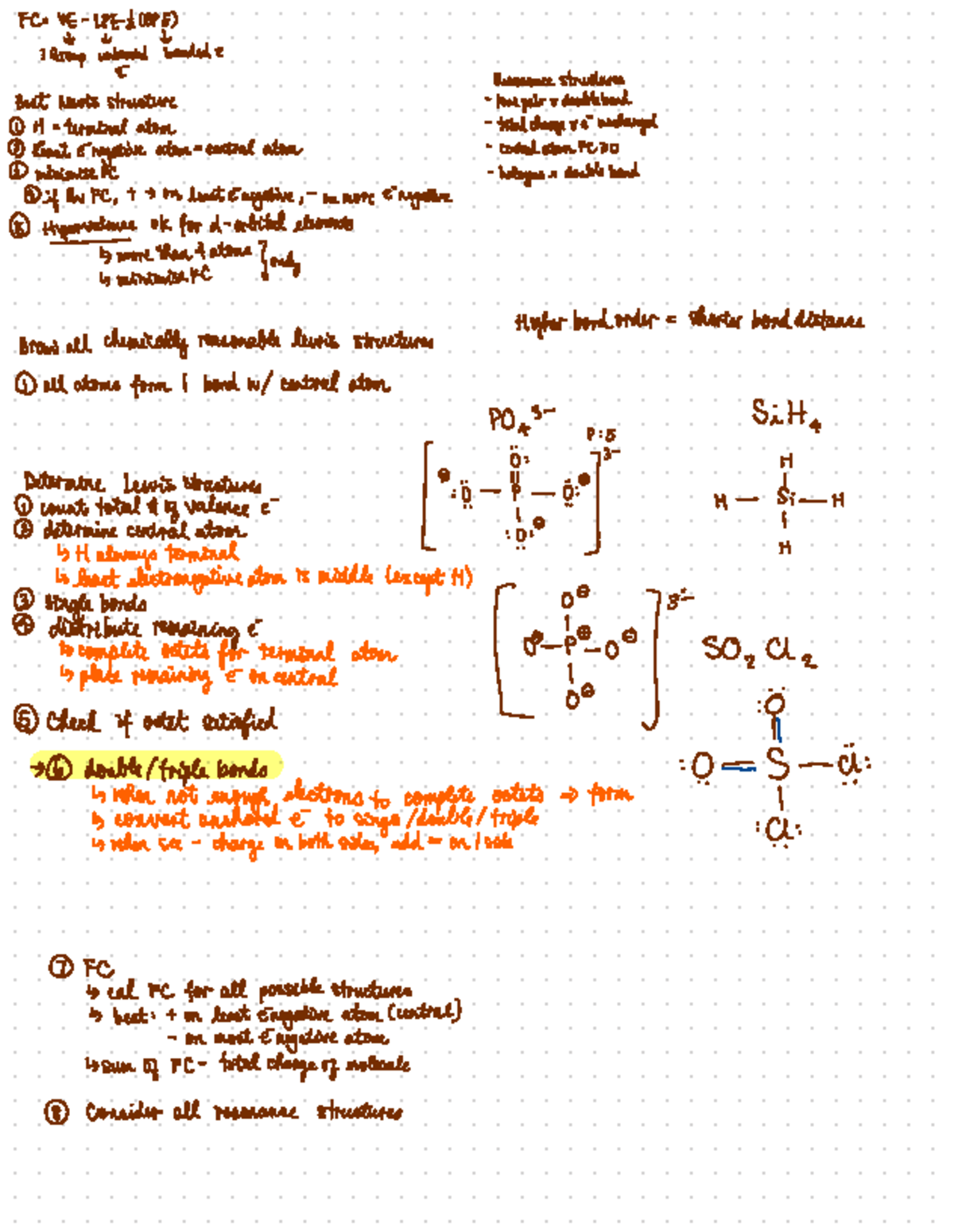 Chem 154 Final Review: Lewis Structures, Polymers, and Thermodynamics ...