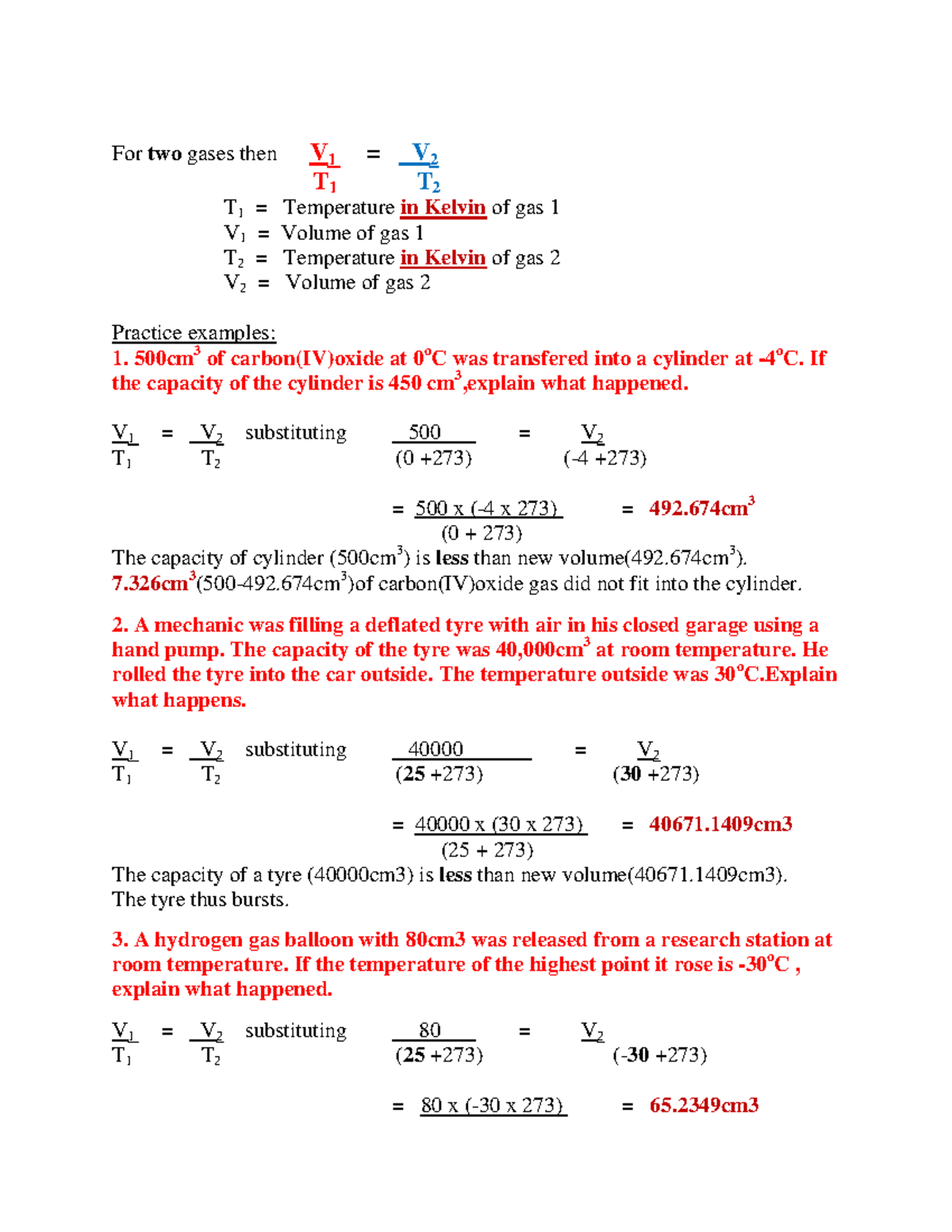 6-12 - 12.0.0 Gas Laws: Practice Problems & Explanations - Studocu