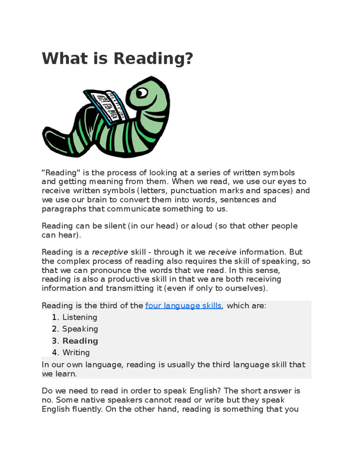 Improving Reading Literacy Skills in English and Filipino: Strategies ...
